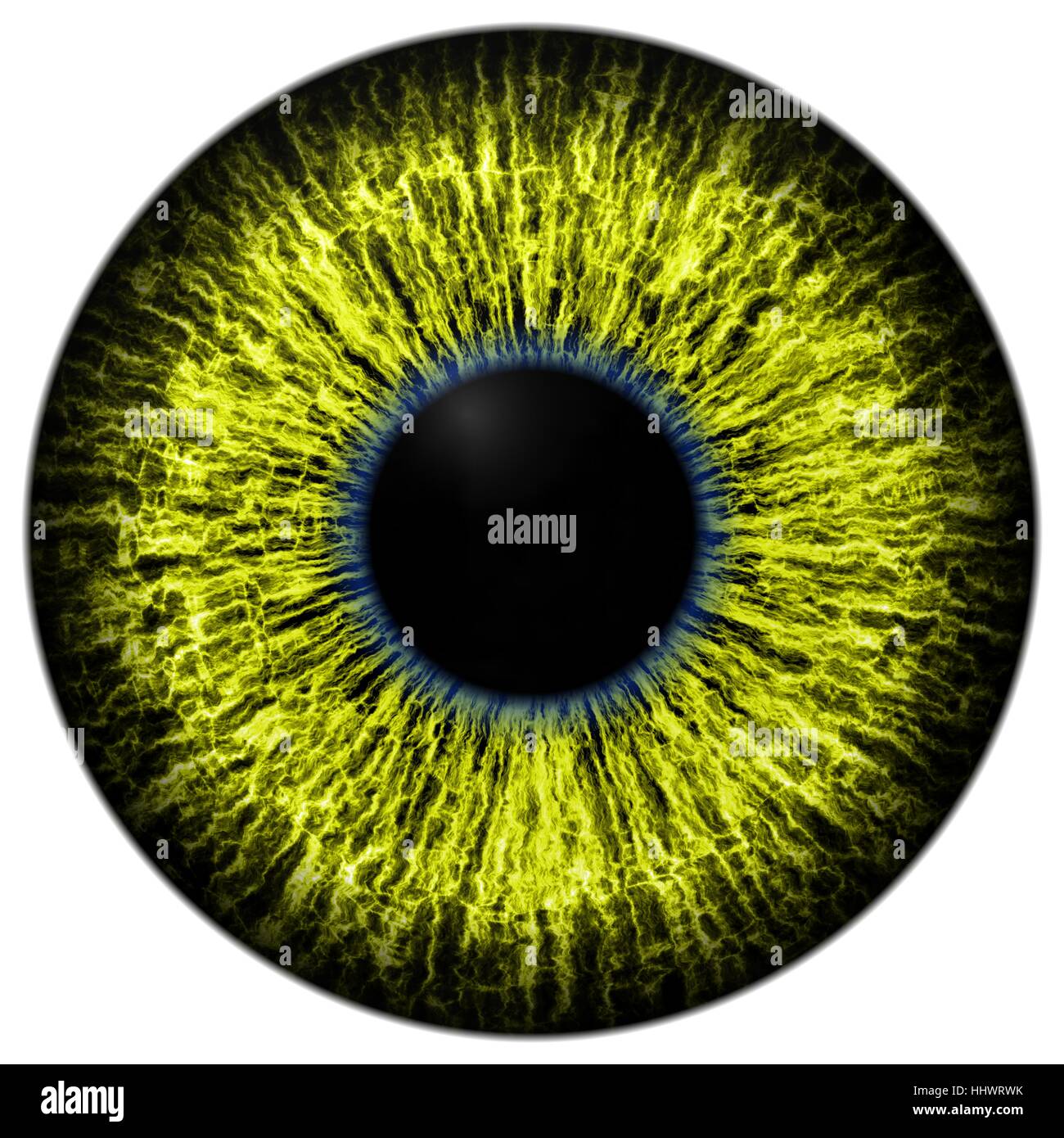Sharp attractive deep eye texture Stock Photo - Alamy