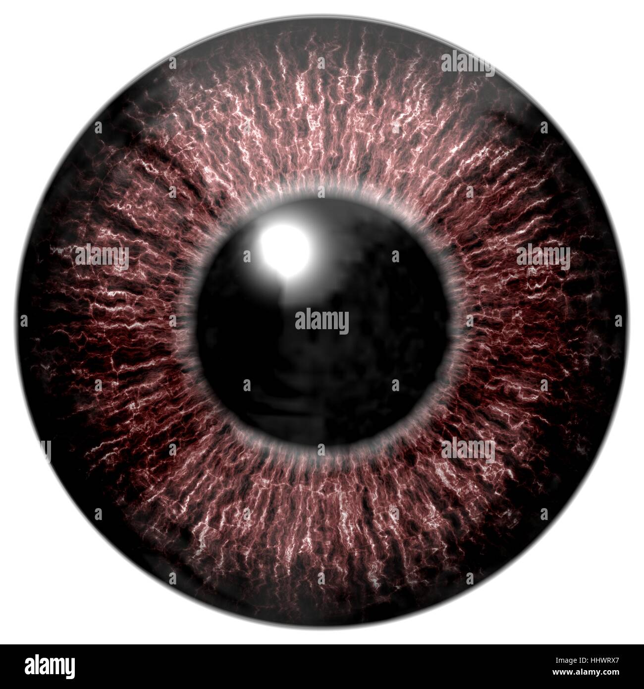 Sharp attractive deep eye texture Stock Photo - Alamy