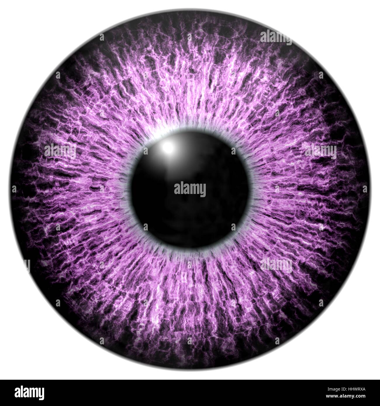Sharp attractive deep eye texture Stock Photo - Alamy