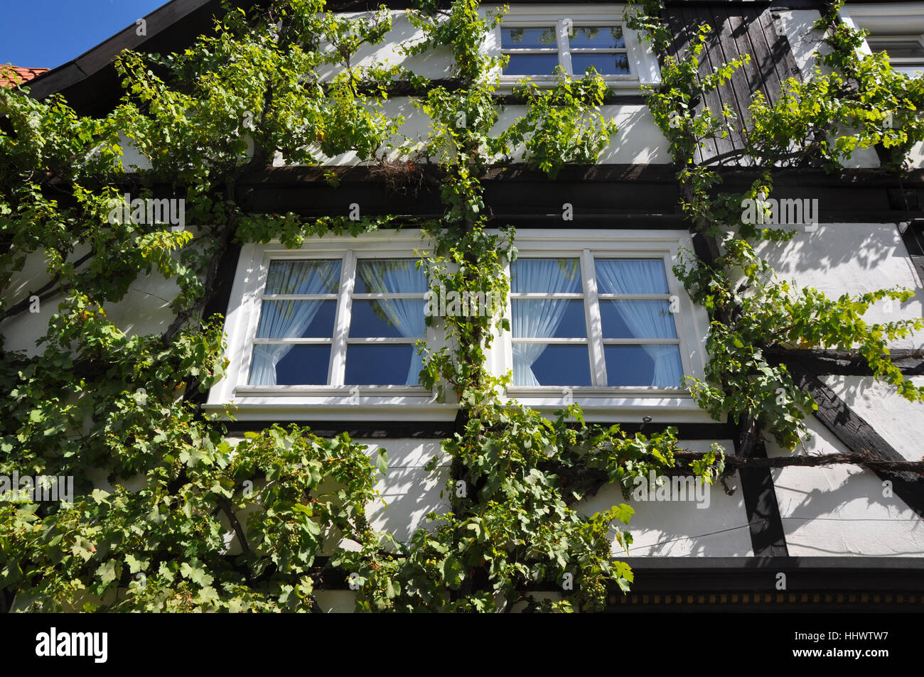 house, building, window, porthole, dormer window, pane, germany, german ...