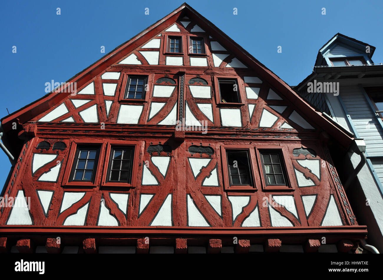 house, building, wood, germany, german federal republic, facade ...