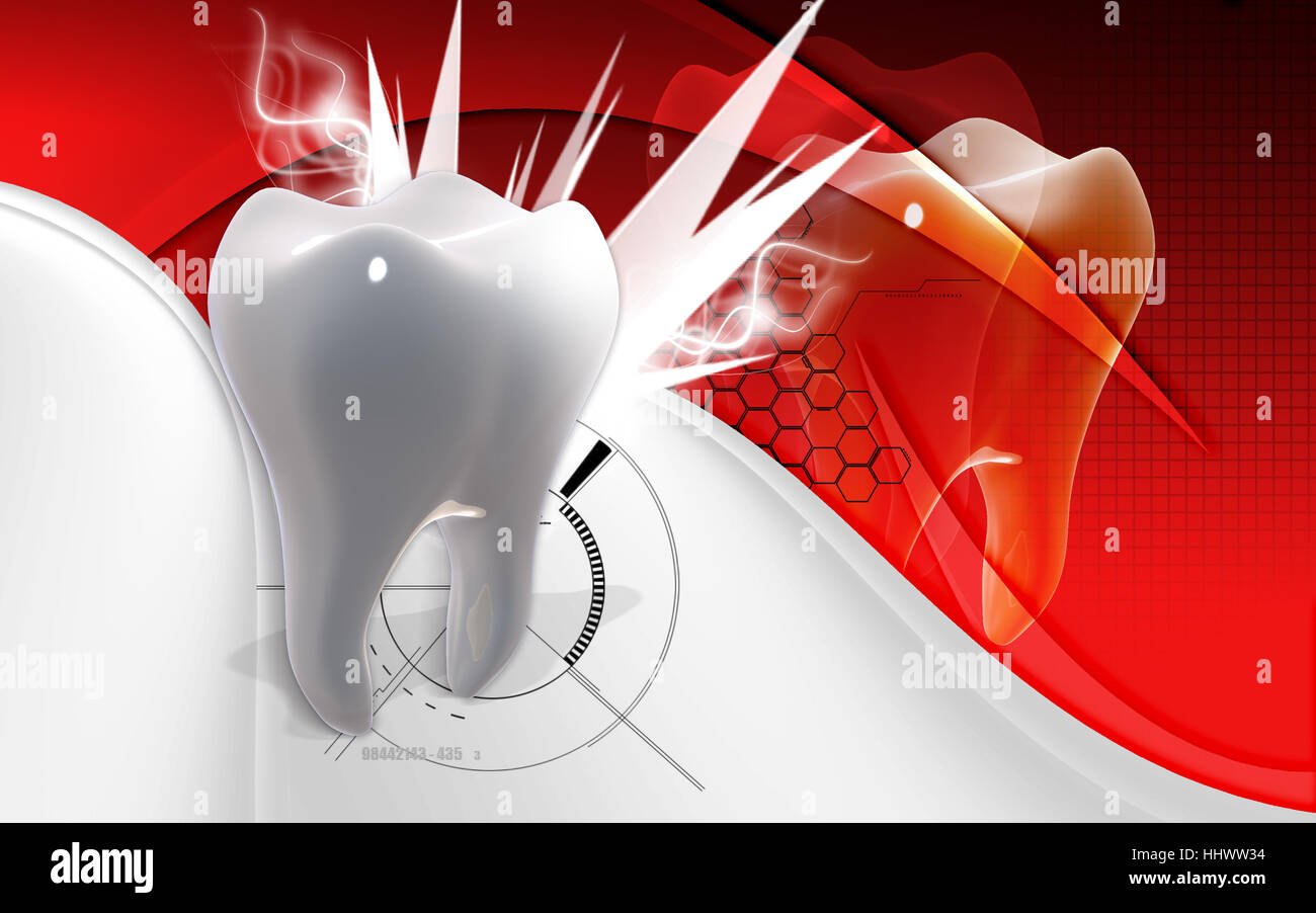 education, graphics, colour, closeup, science, teeth, illustration ...