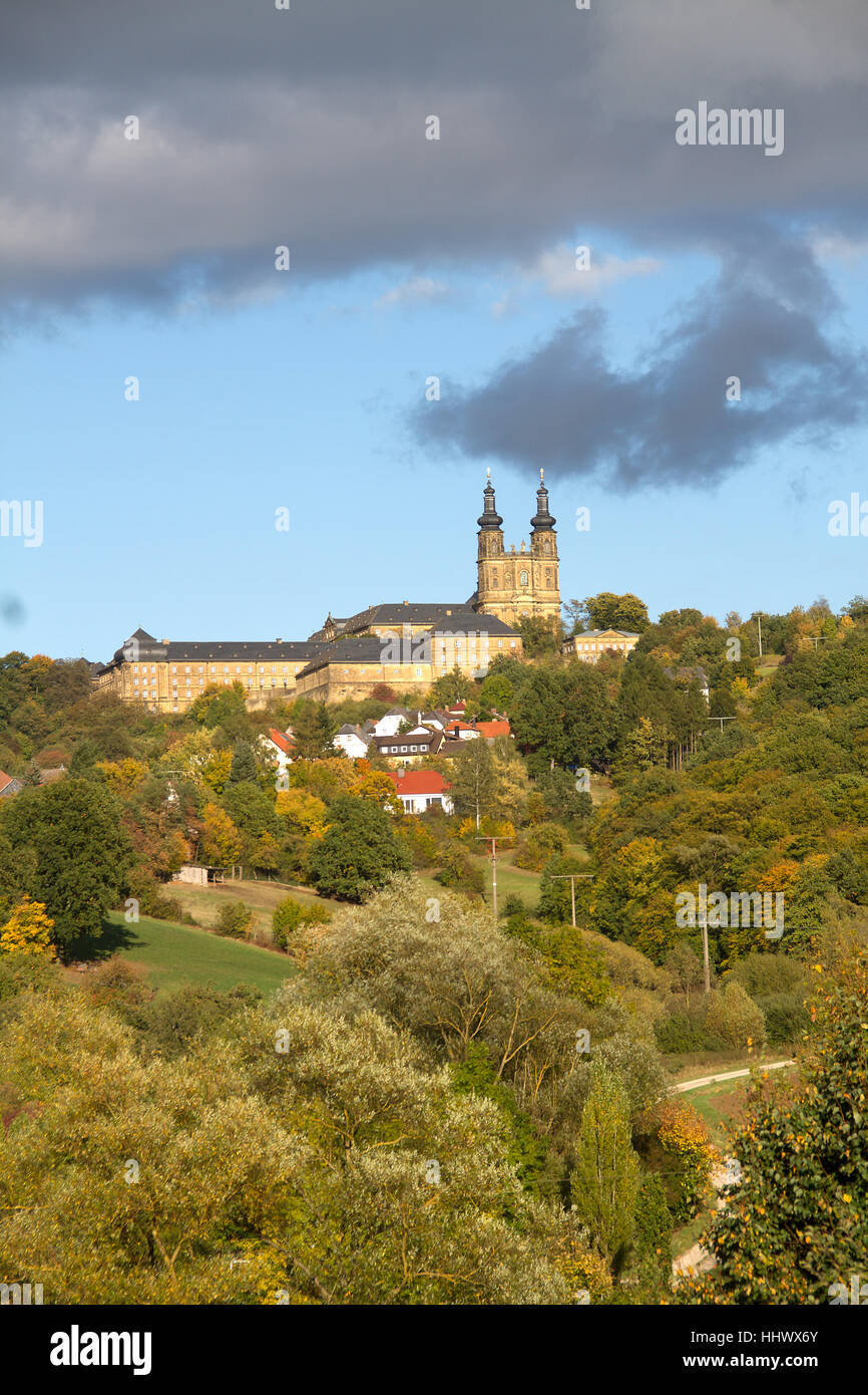 blue, tree, trees, bavaria, style of construction, architecture ...