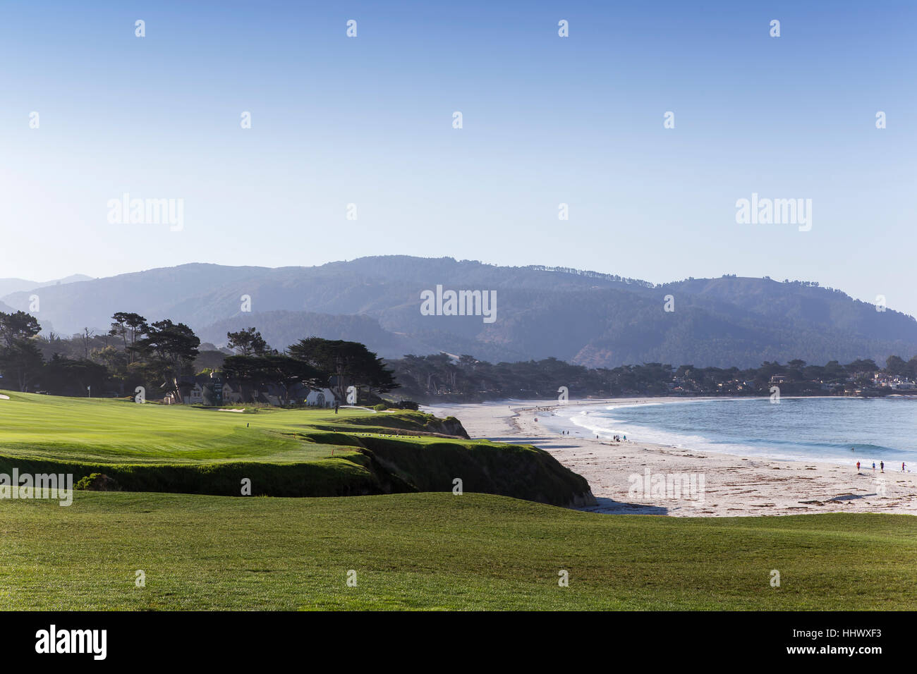 Pebble beach golf hi-res stock photography and images - Alamy