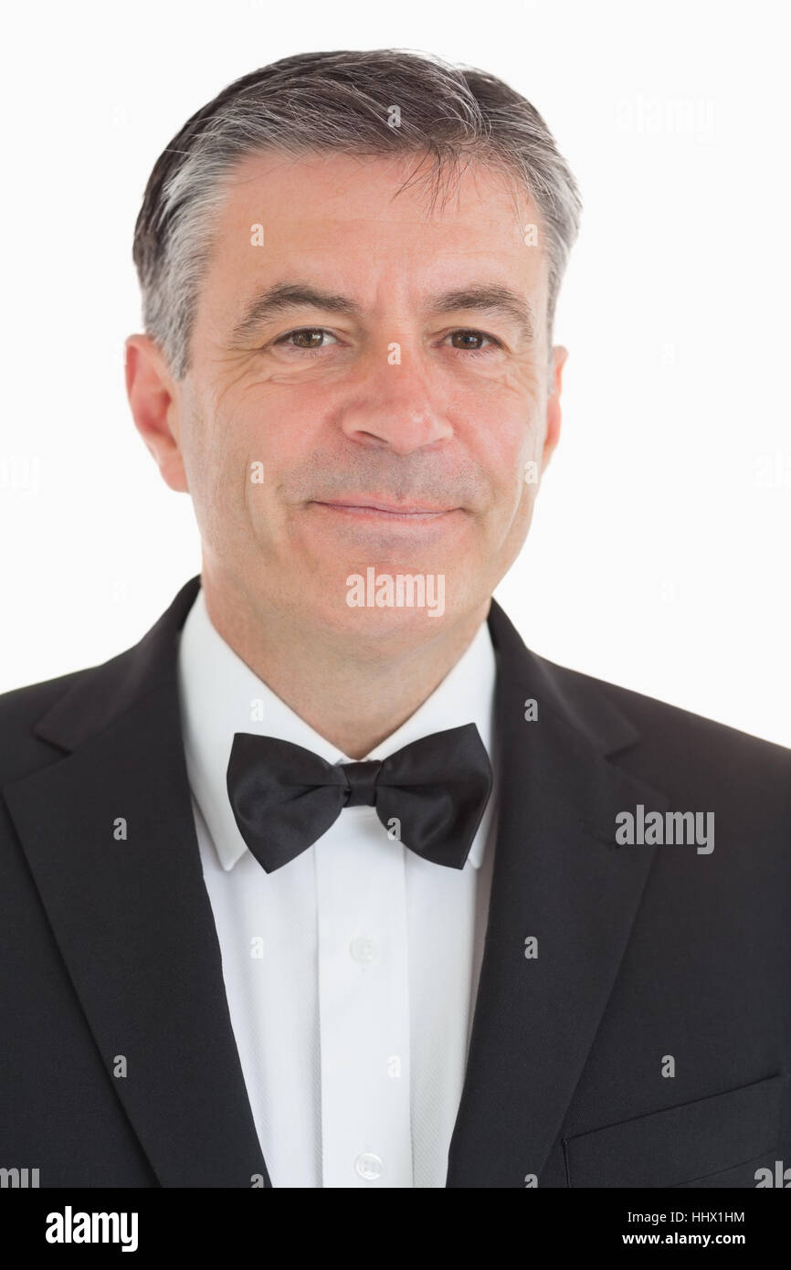 Smiling man in suit Stock Photo - Alamy