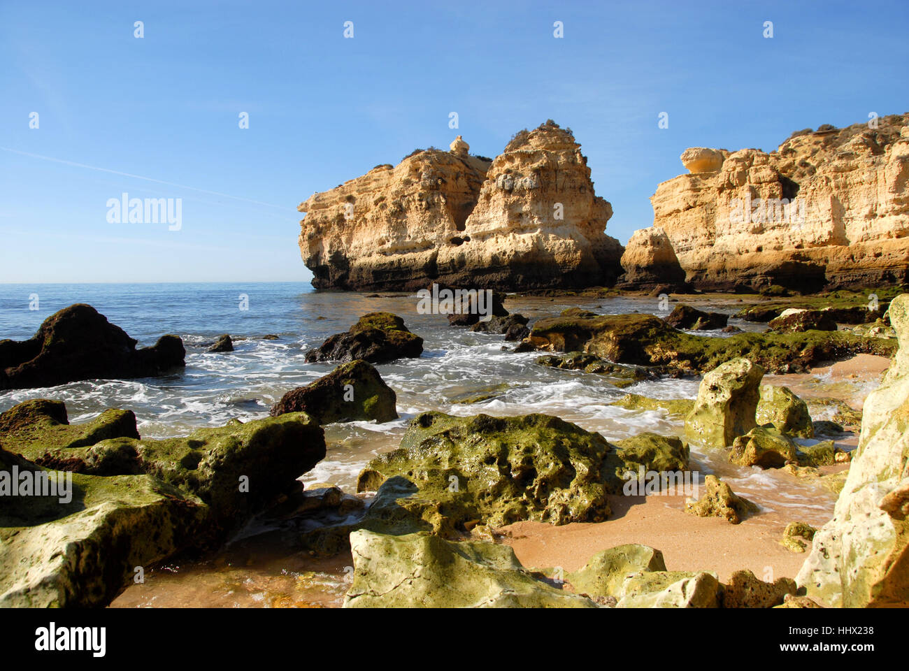 europe, portugal, cliff, salt water, sea, ocean, water, scenery ...