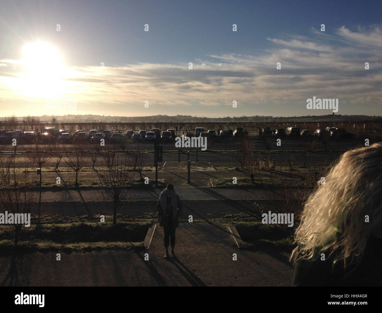 Sun in her hair hi-res stock photography and images - Alamy