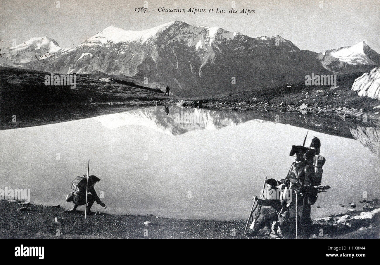 Hunters of the alps hi-res stock photography and images - Alamy