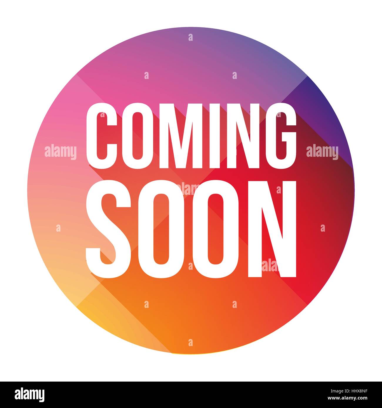 Coming Soon colorful button Stock Vector Image & Art - Alamy