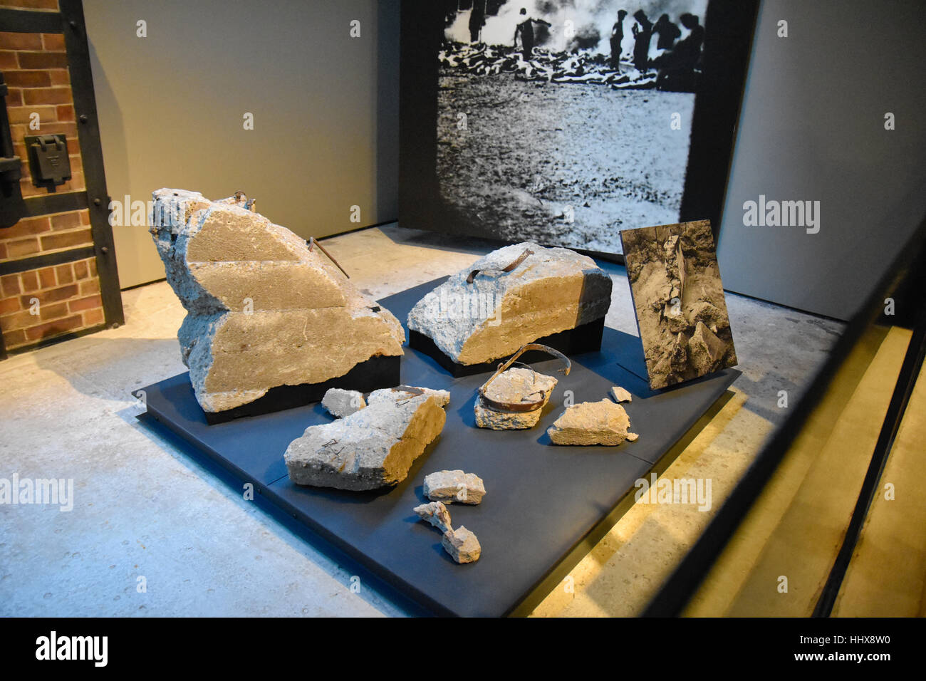 Washington DC, USA - Internal view of the Holocaust Memorial Museum ...