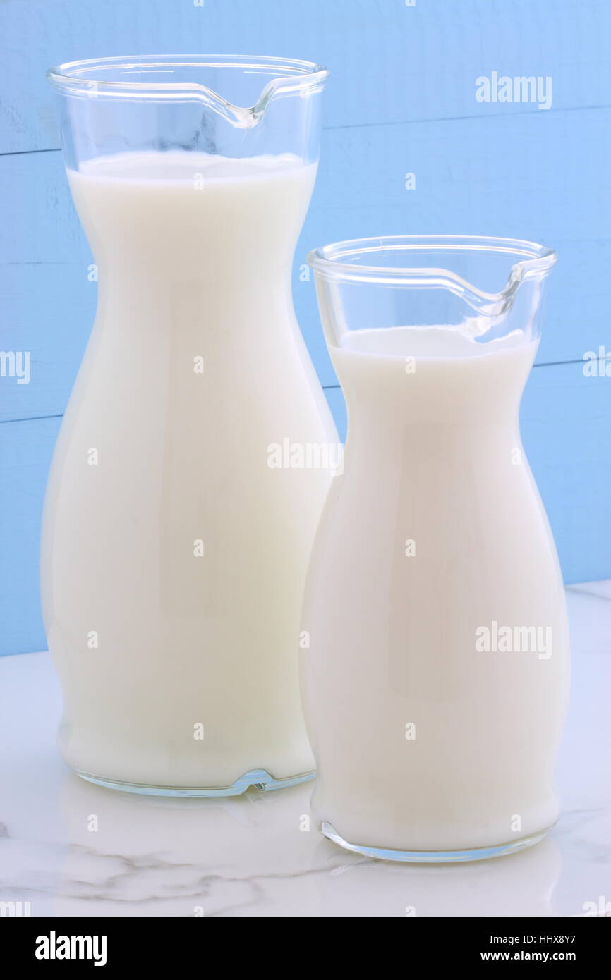 Delicious fresh milk, one of the primary sources of nutrition on ...