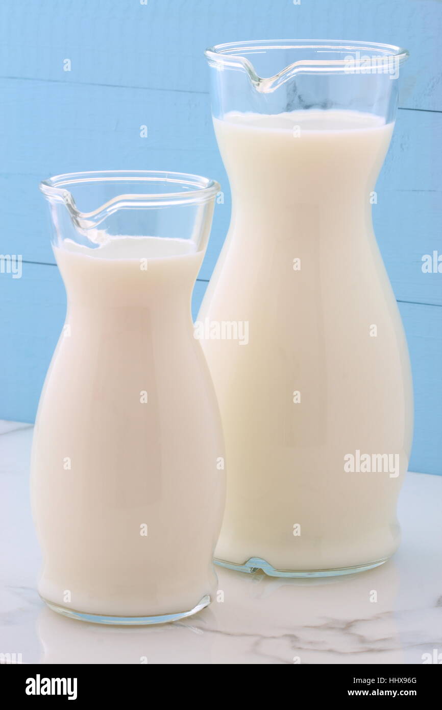 Delicious fresh milk, one of the primary sources of nutrition on ...