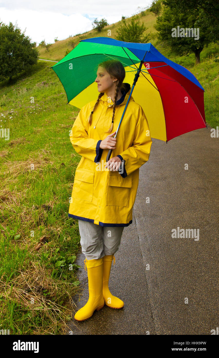 outside in the rain Stock Photo - Alamy