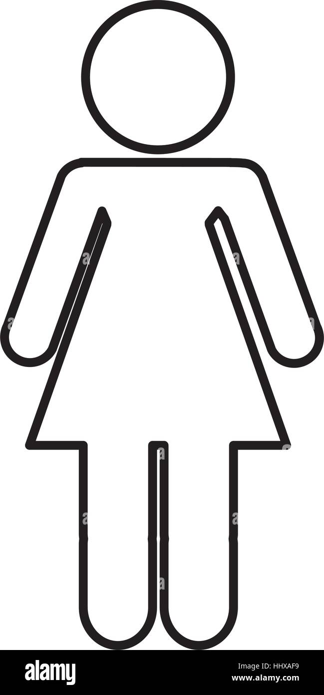 human silhouette isolated icon vector illustration design Stock Vector ...