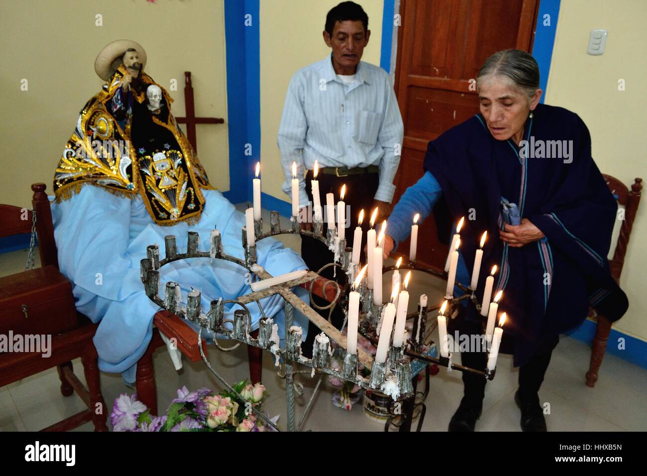 Procession - Fiestas de San Francisco de Asis in PULUN " Las Huaringas ...