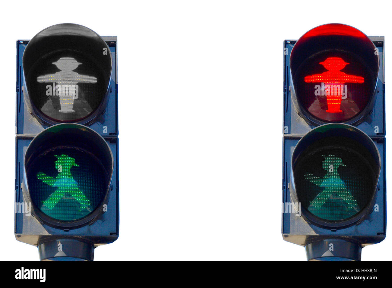 berlin, crossing, crossroads, backdrop, background, sign, signal ...