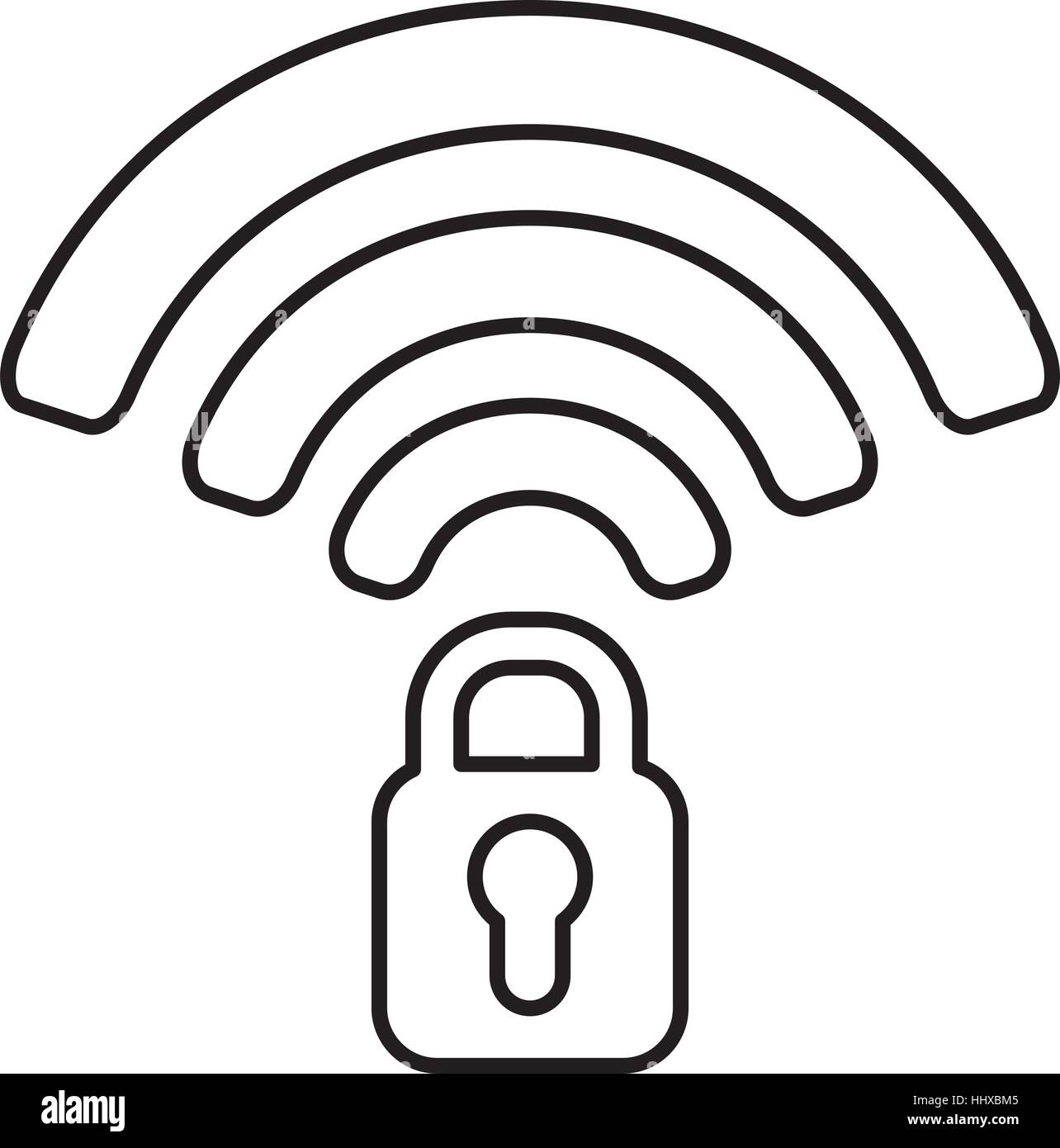 wifi connection service icon vector illustration design Stock Vector ...