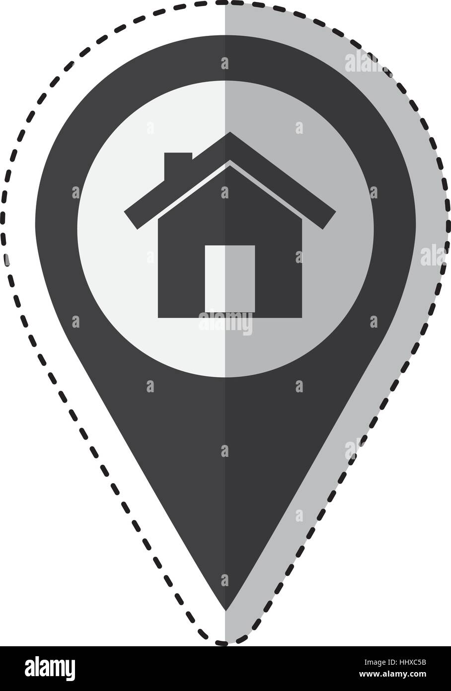 pin pointer location icon vector illustration design Stock Vector Image ...