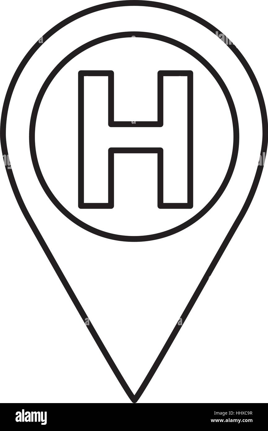 pin pointer location icon vector illustration design Stock Vector Image ...