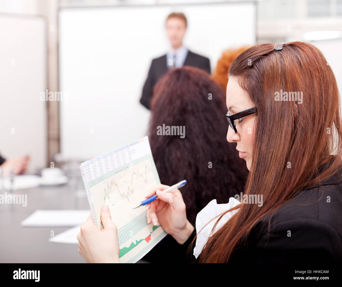 woman, model, design, project, concept, plan, draft, business dealings ...