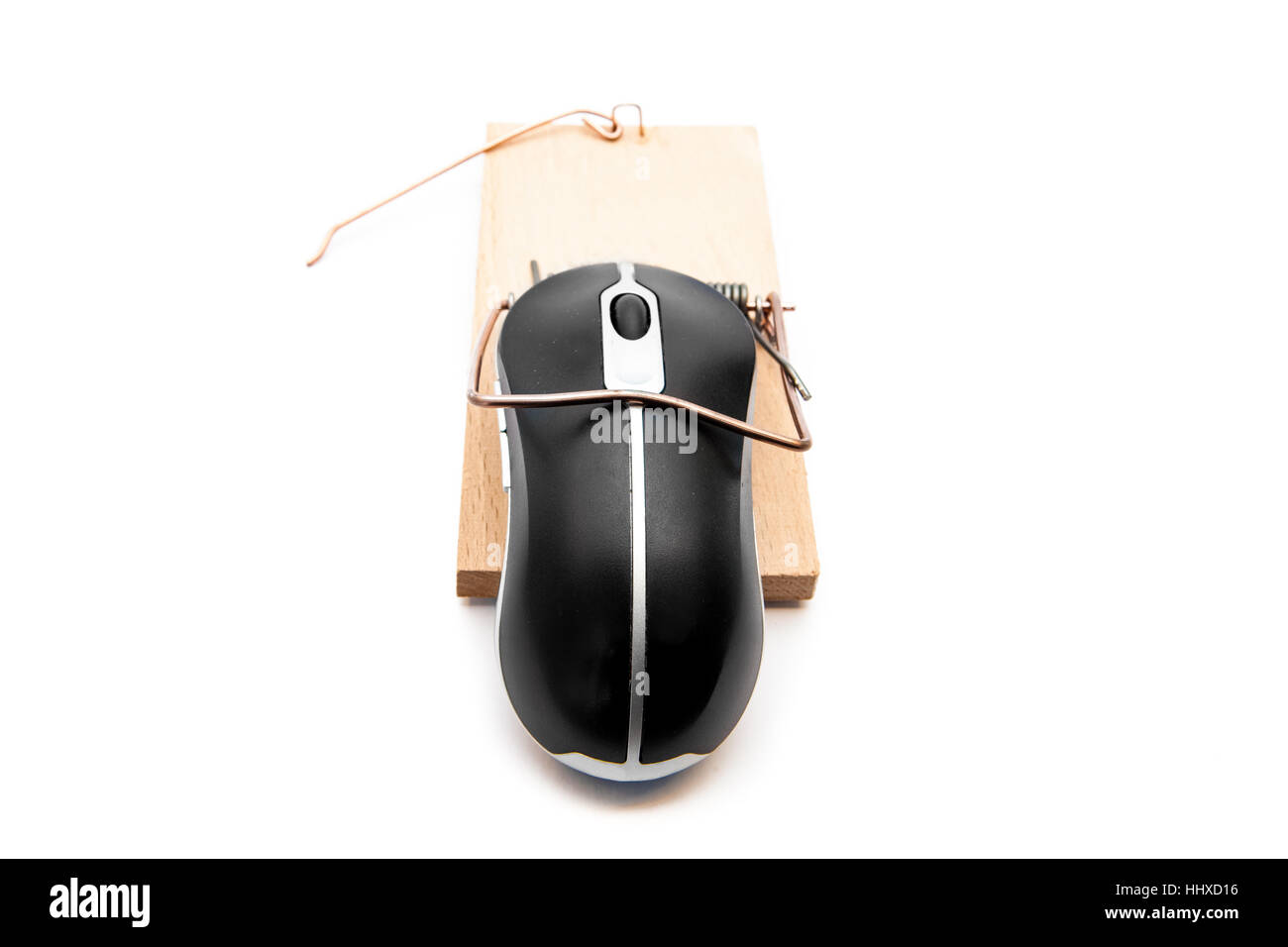 Mouse caught in a trap Cut Out Stock Images & Pictures - Alamy