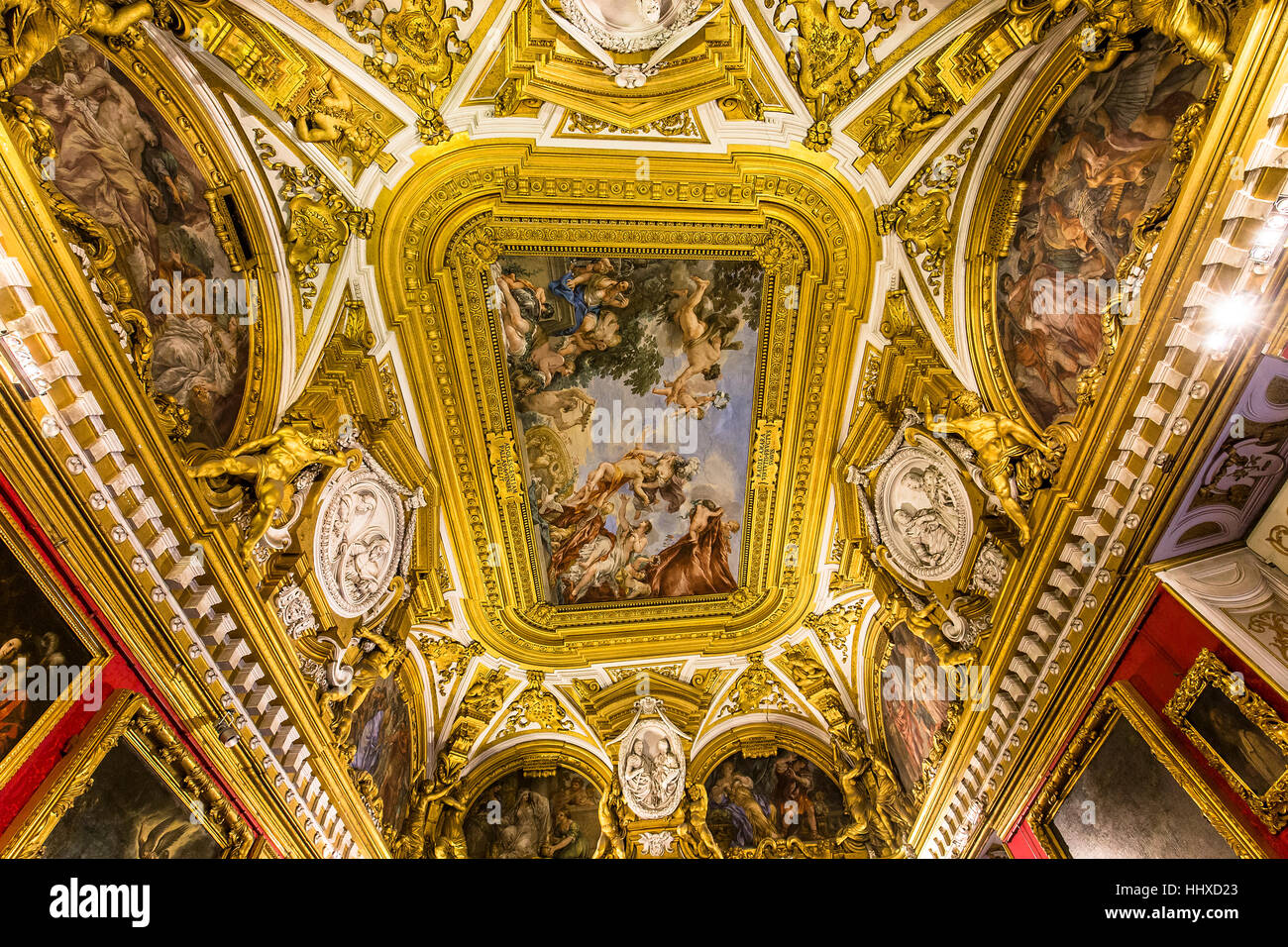 FLORENCE, ITALY, OCTOBER 28, 2015 : interiors and architectural details ...