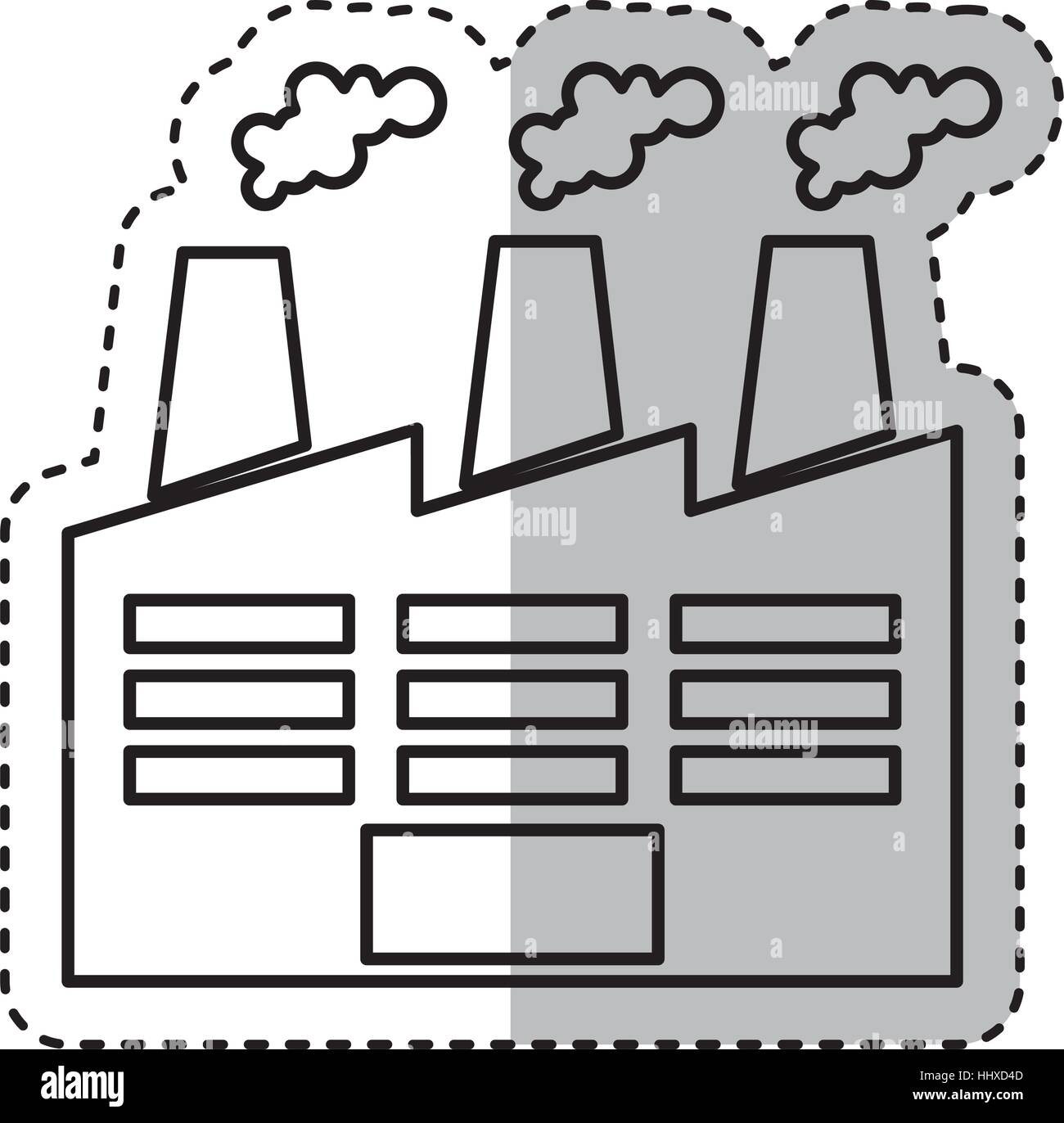 plant factory isolated icon vector illustration design Stock Vector ...