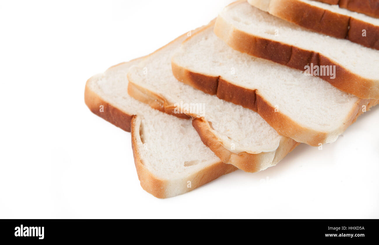 Sliced pan of white bread Stock Photo - Alamy