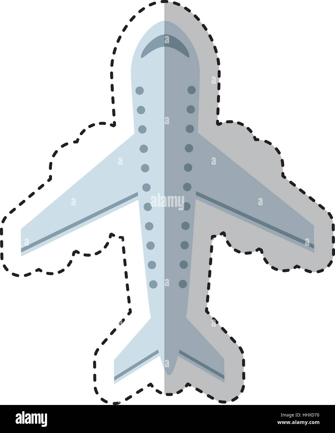 airplane fly isolated icon vector illustration design Stock Vector ...