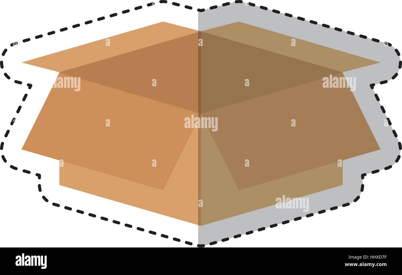 carton box packing icon vector illustration design Stock Vector Image ...