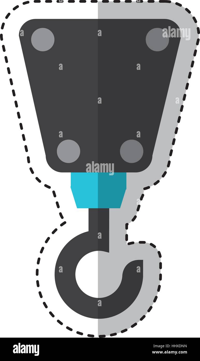 crane service isolated icon vector illustration design Stock Vector ...