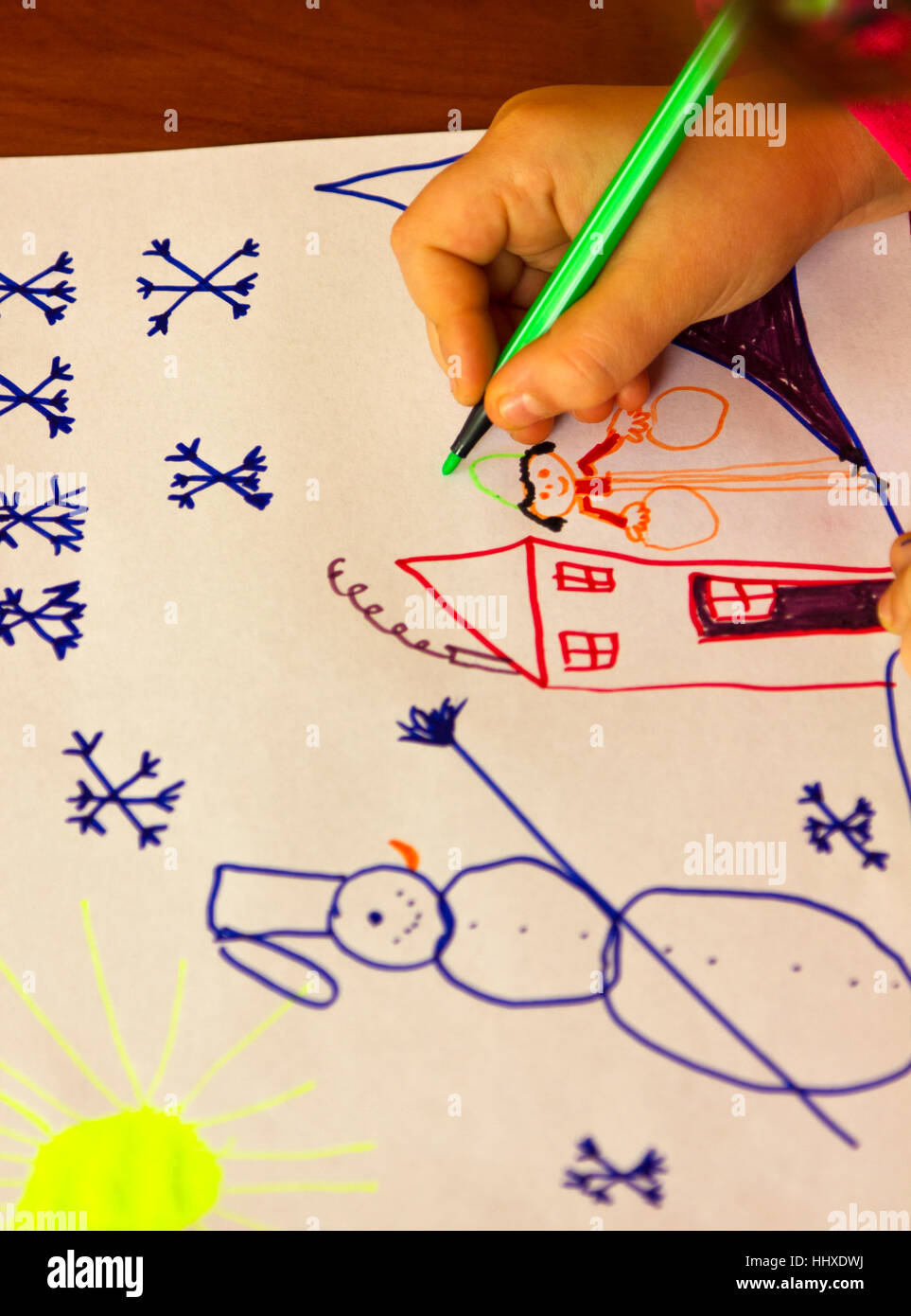 Childhood picture hi-res stock photography and images - Alamy