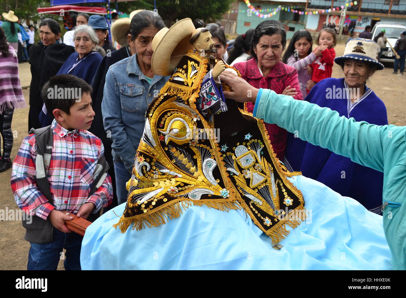Procession - Fiestas de San Francisco de Asis in PULUN " Las Huaringas ...