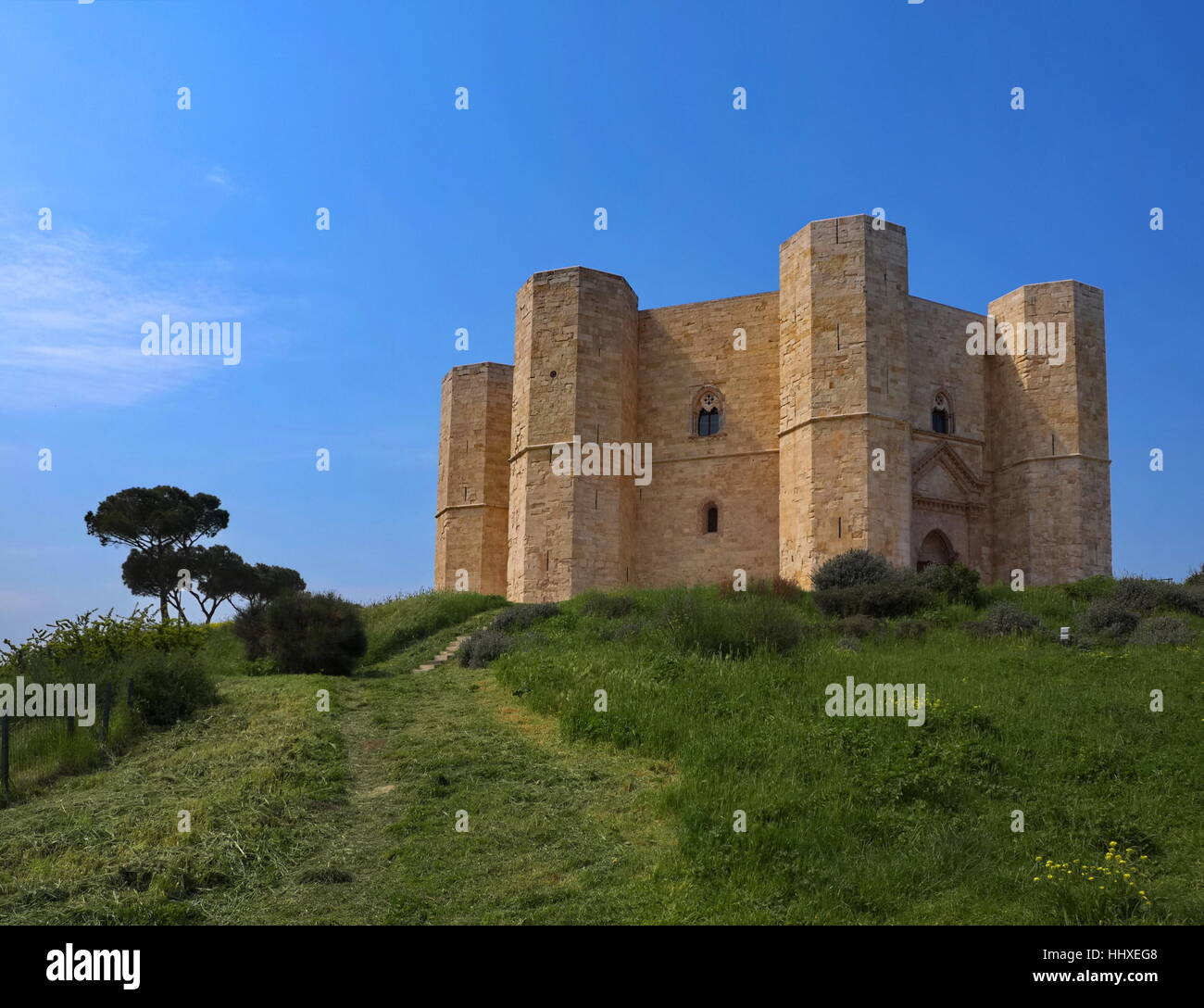 castle, chateau, castle, chateau, middle ages, castel del monte ...