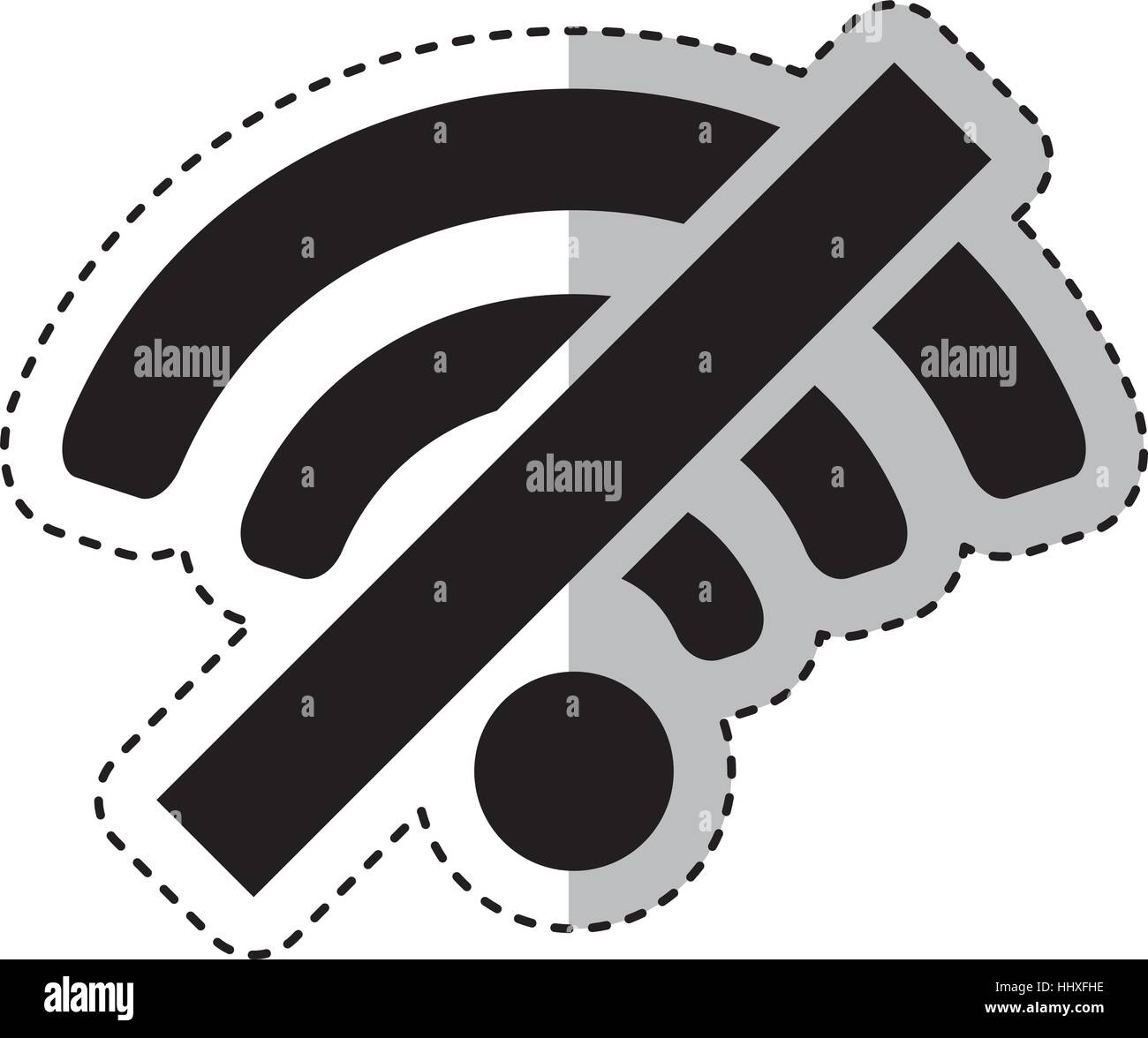 wifi connection service icon Stock Vector Image & Art - Alamy
