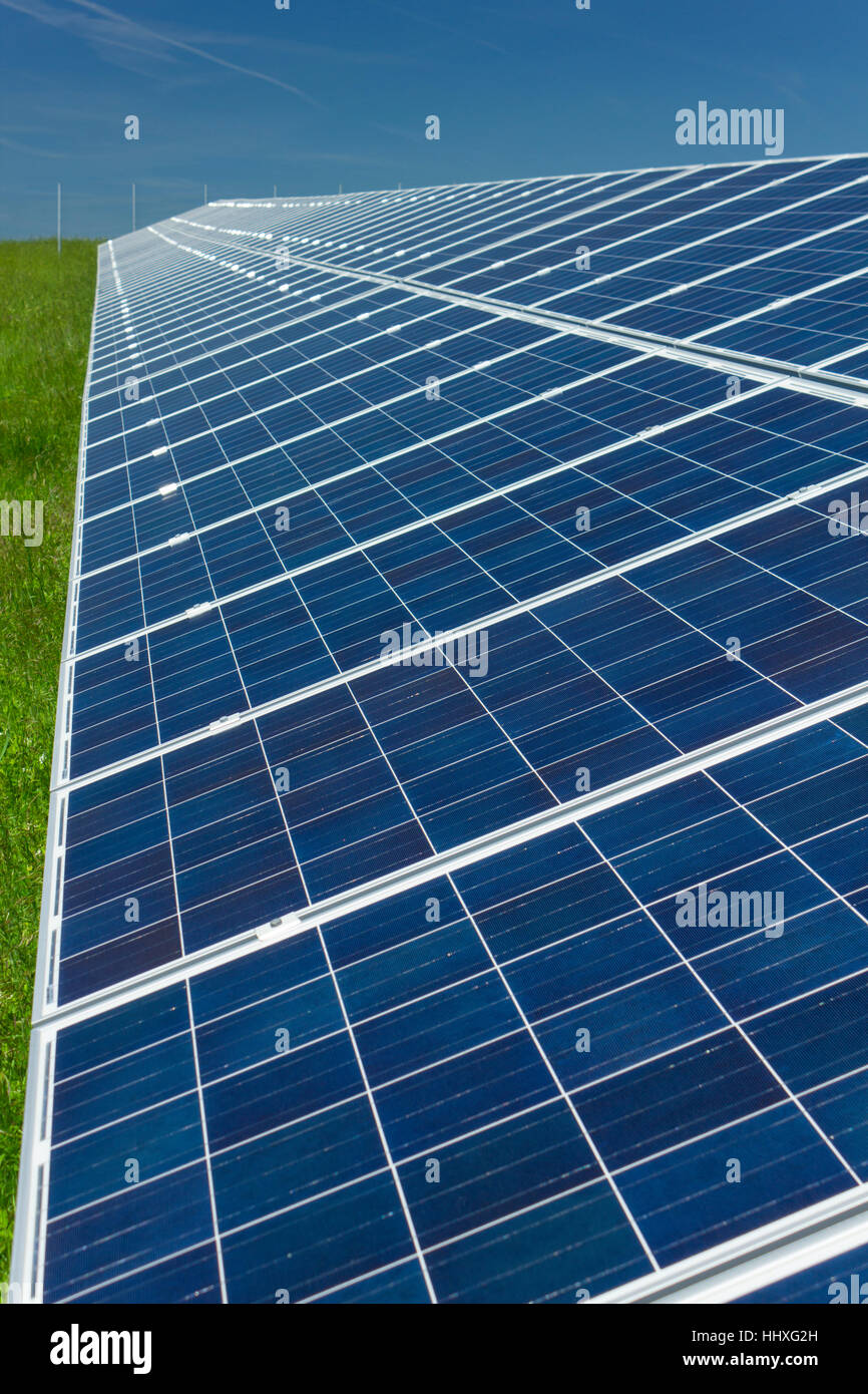 Solar panels closeup Stock Photo - Alamy