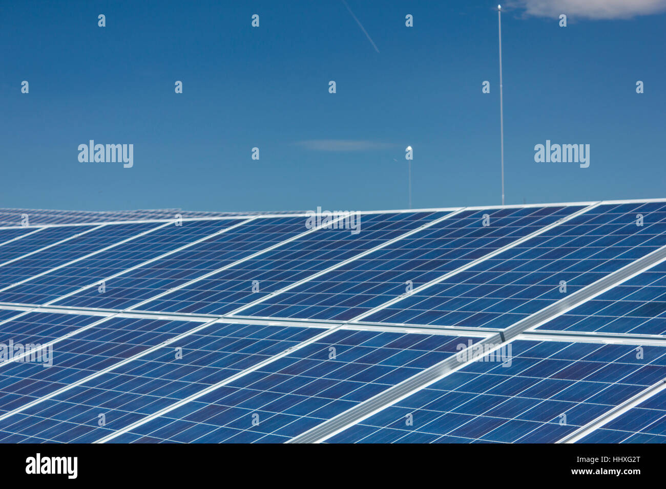 Solar panels closeup Stock Photo - Alamy