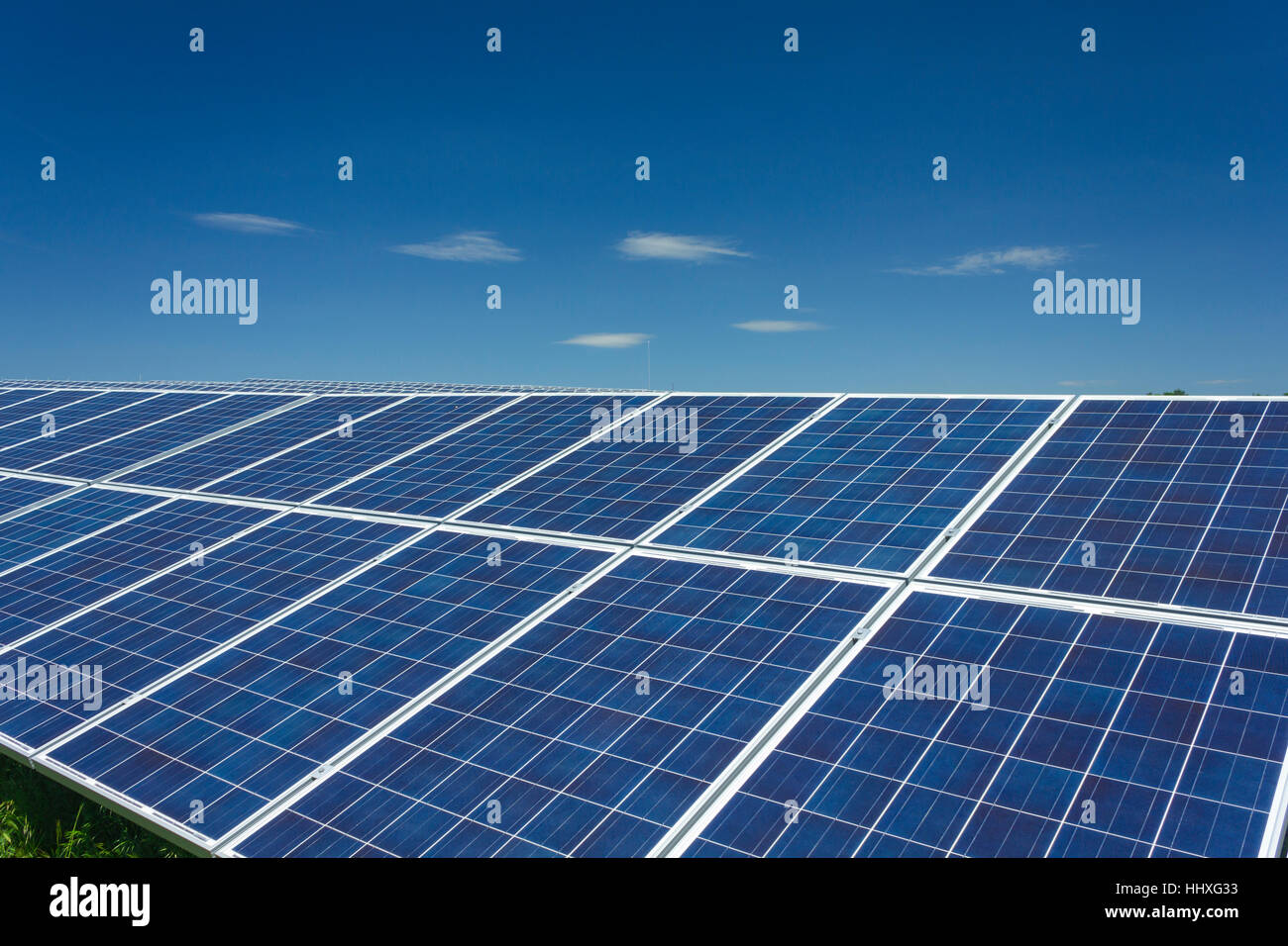 Solar panels closeup Stock Photo - Alamy