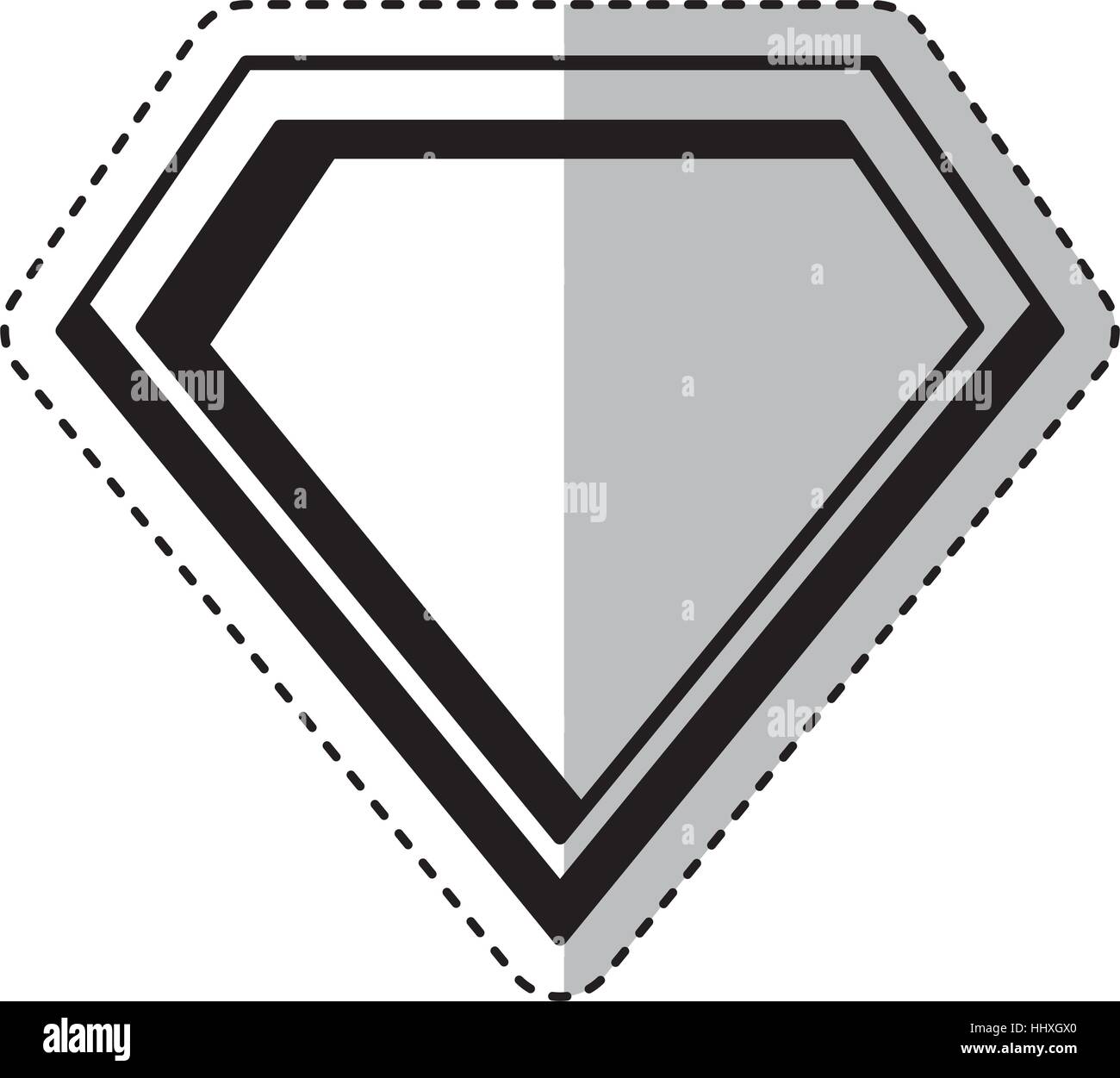 hero shield isolated icon vector illustration design Stock Vector Image ...