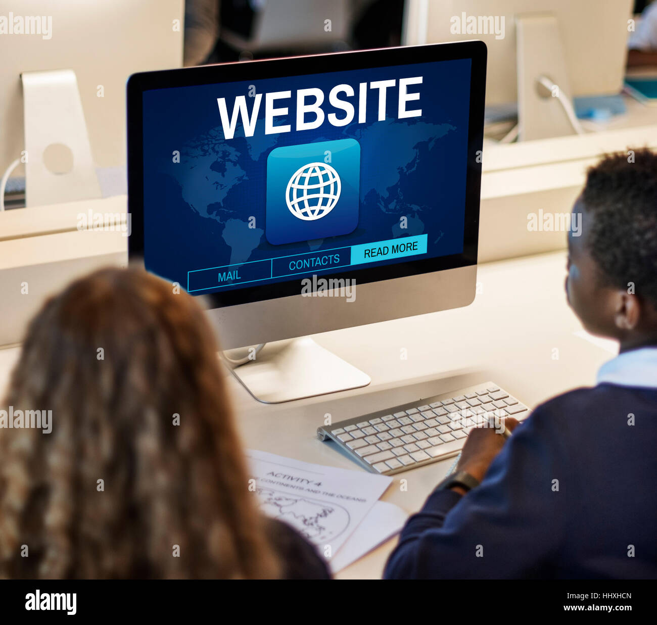 Website Global Connection Communication Internet WWW Graphic Concept ...