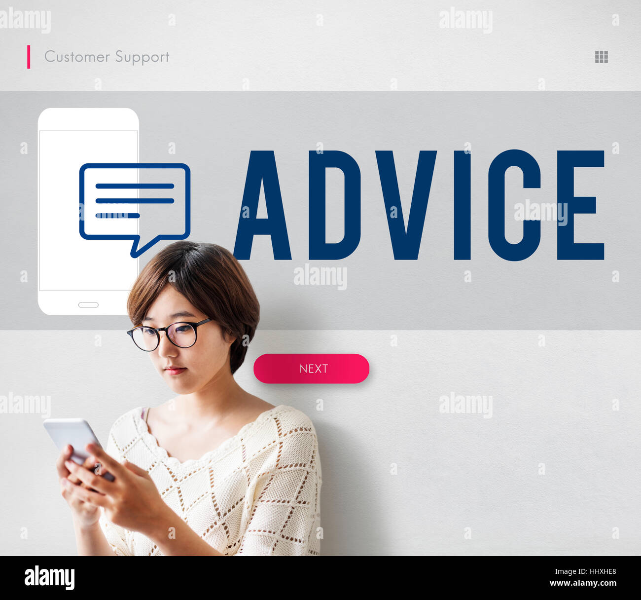 Advice Assist Coaching Consult Guide Concept Stock Photo - Alamy