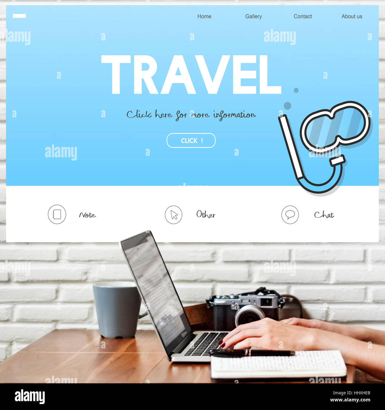Holiday Travel Destination Vacation Icon Concept Stock Photo - Alamy