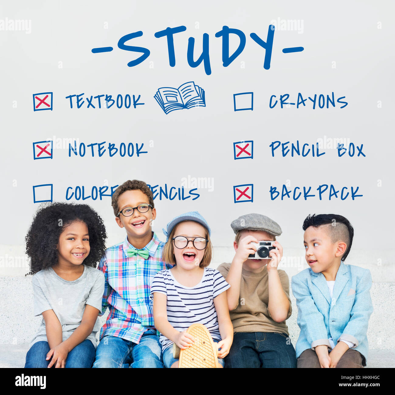 Education Study School Learning Concept Stock Photo - Alamy