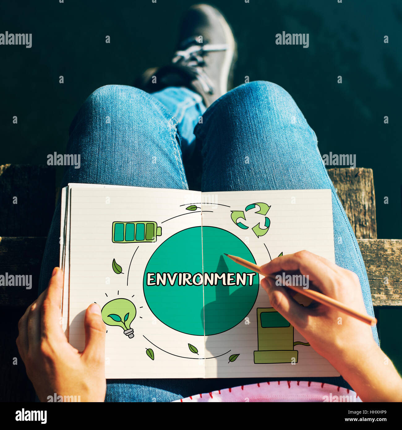 Eco Energy Saving Environmental Conservation Ecology Concept Stock ...