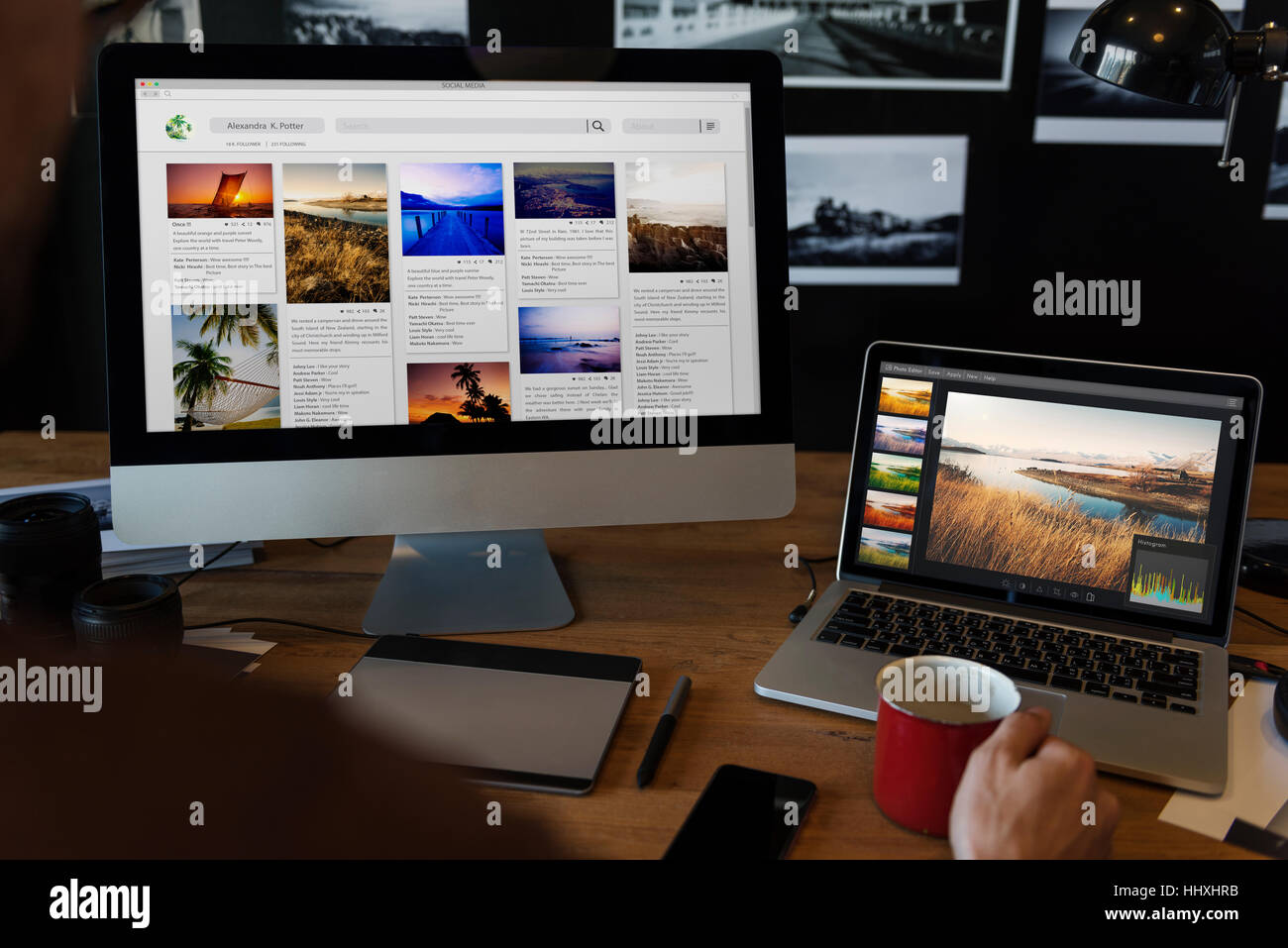 Photography Ideas Creative Occupation Design Studio Concept Stock Photo ...