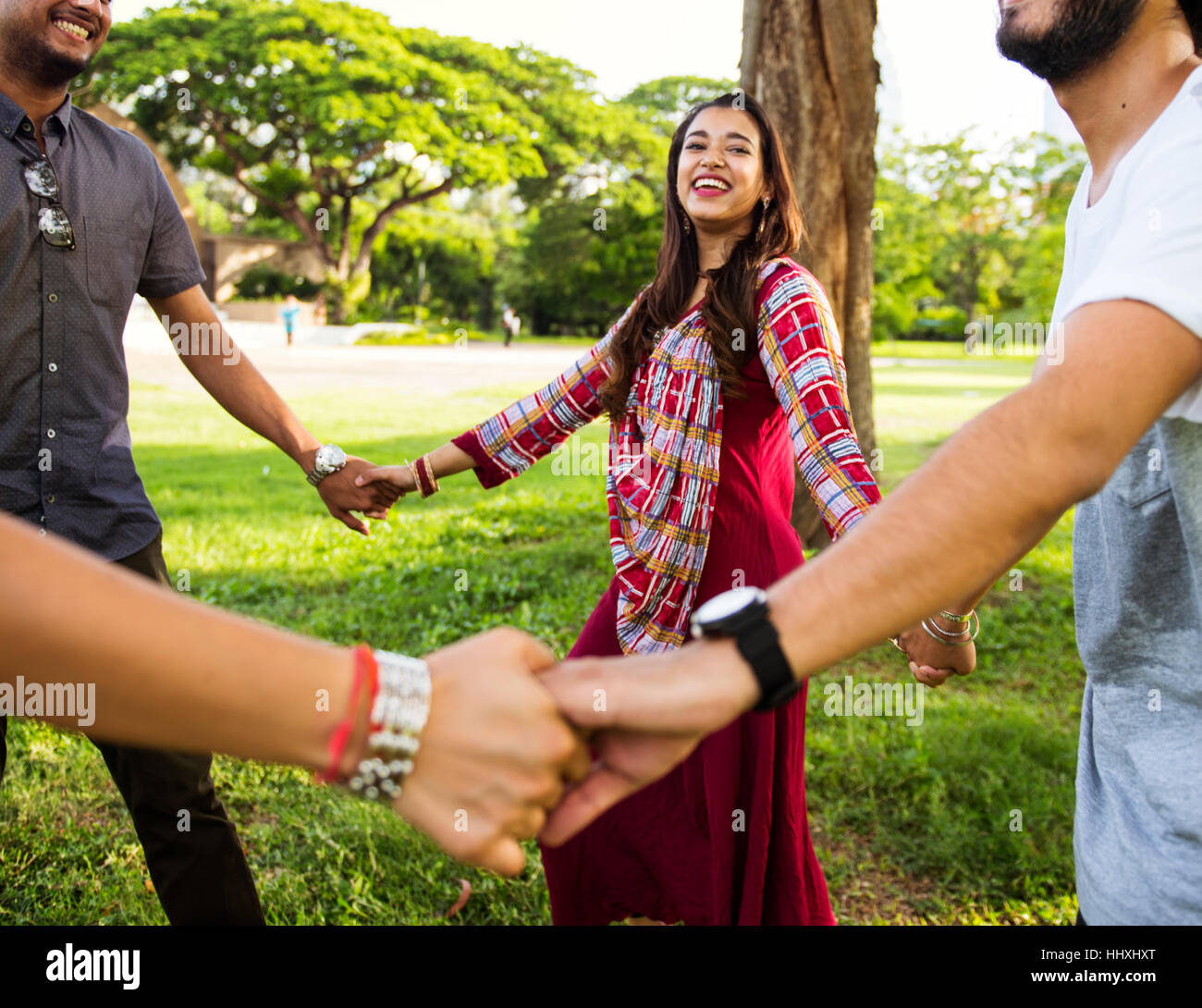 Indian Ethnicity People Interacting Concept Stock Photo - Alamy