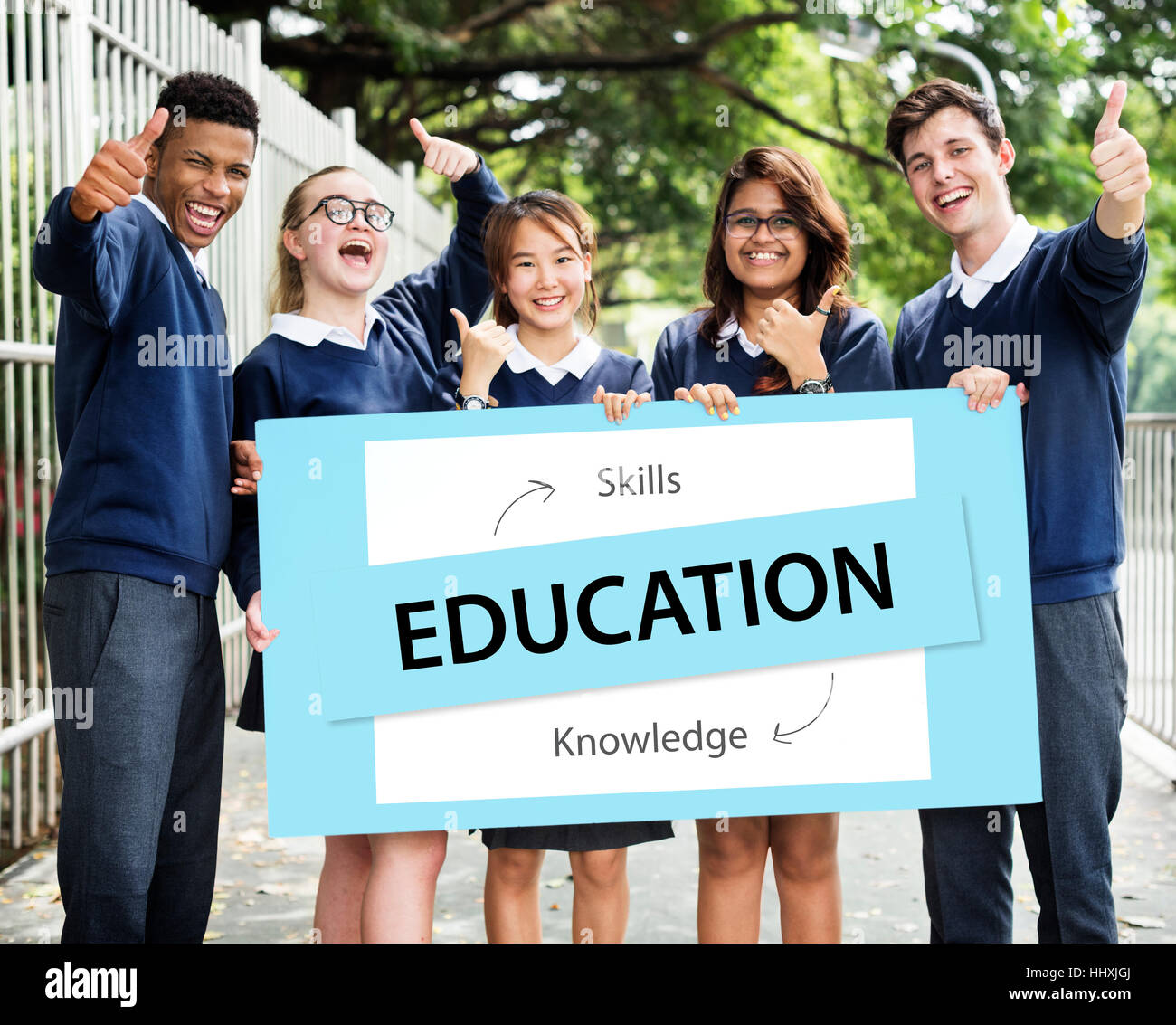 Education Knowledge Skills Learning Concept Stock Photo - Alamy
