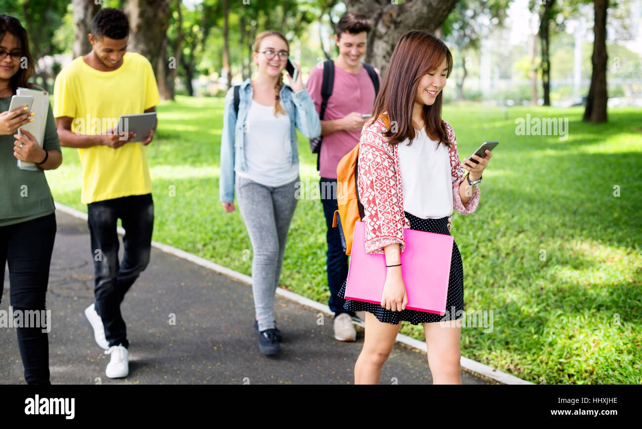 Education Students People Knowledge Concept Stock Photo - Alamy