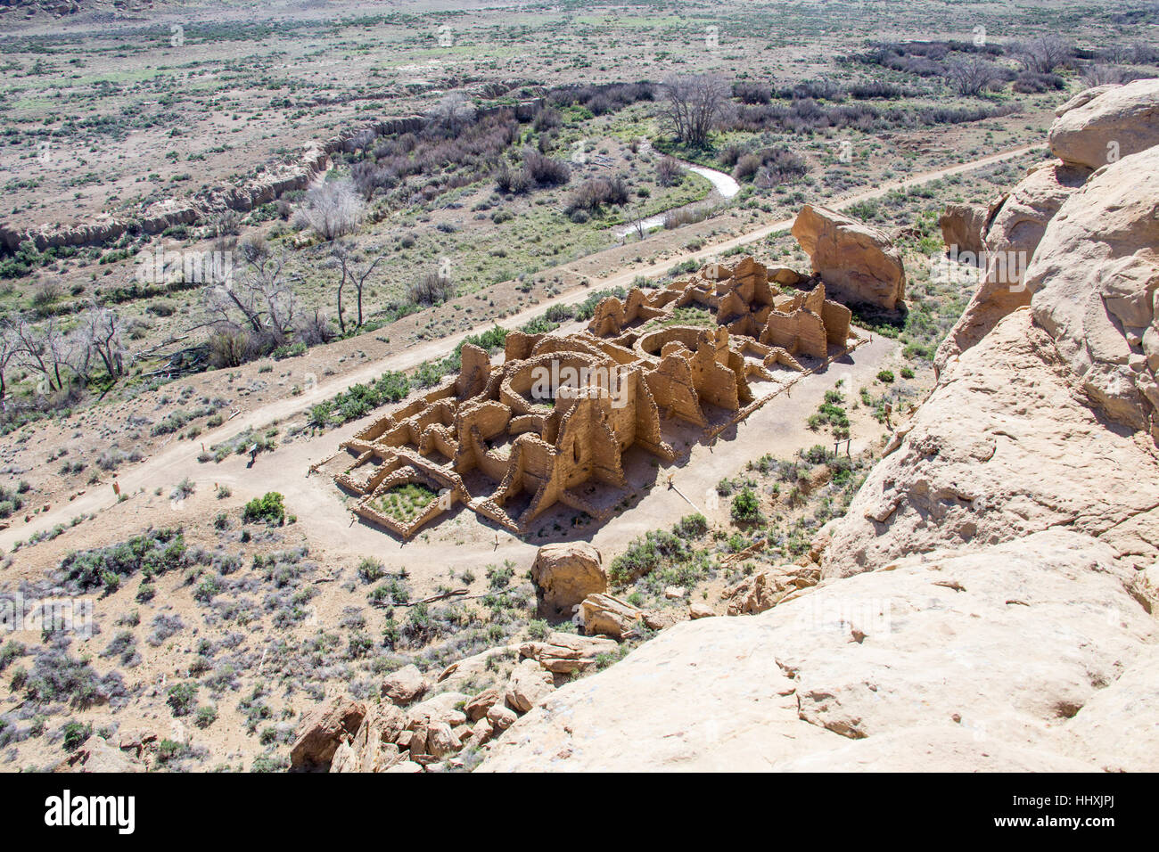 Kin Klesto, Chaco Canyon, New Mexico Stock Photo - Alamy