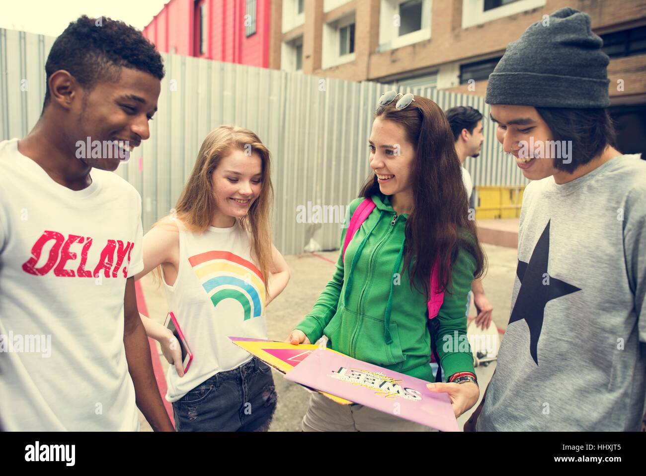 People Friendship Togetherness Activity Youth Culture Concept Stock ...